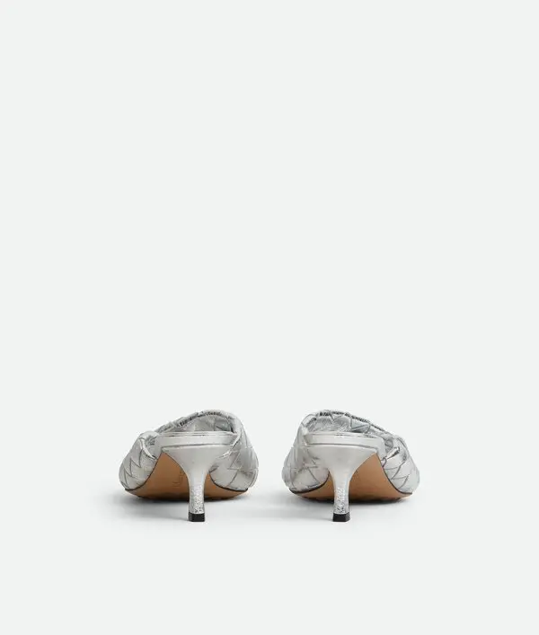 Bottega Veneta Blink Mule - Silver