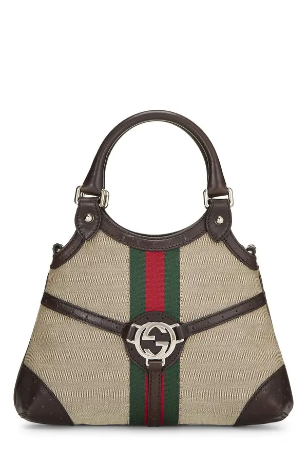 Gucci Canvas Web Reins Handbag