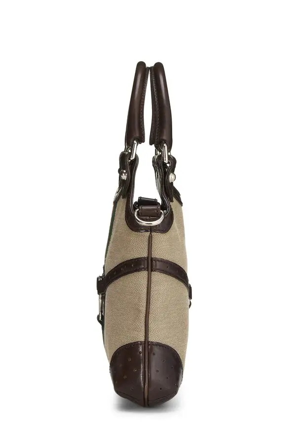 Gucci Canvas Web Reins Handbag