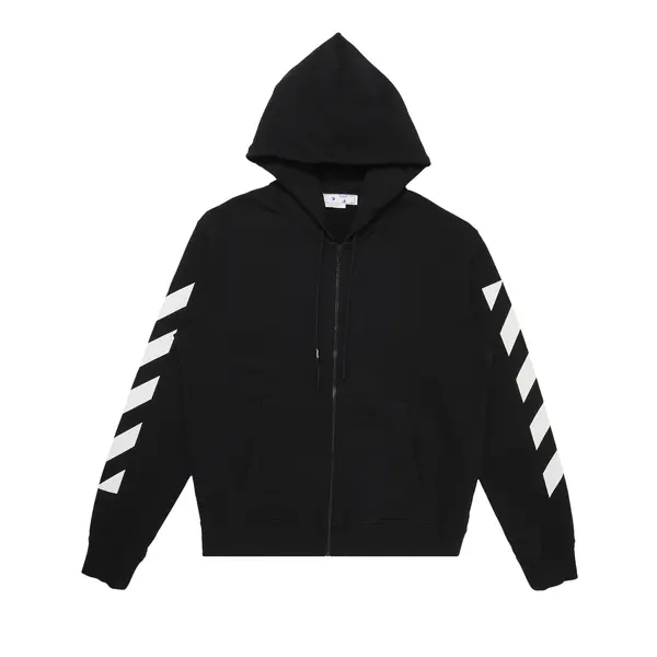 Off-White Diag Arrow Slim Zip Hoodie