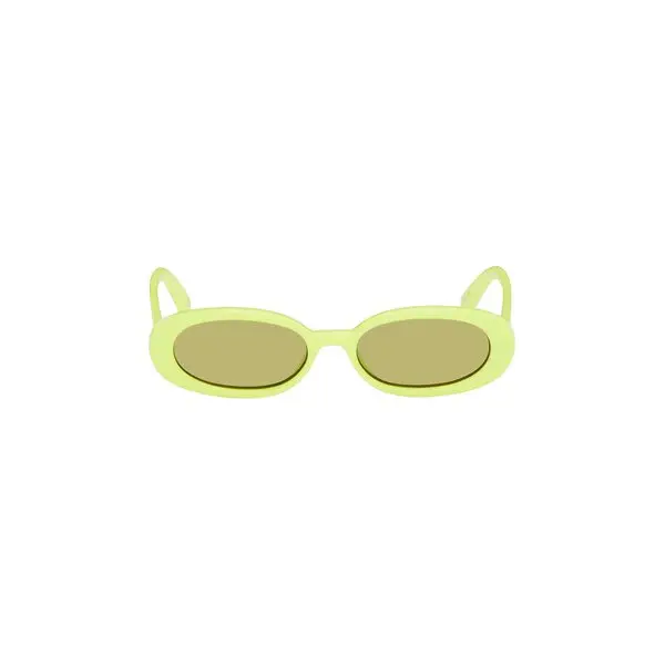Le Specs Outta Love Sunglasses - Yellow
