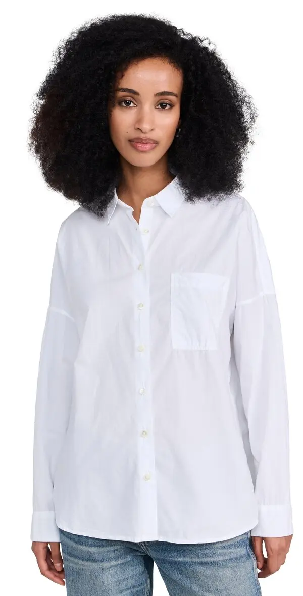 ALEX MILL Jo Shirt - White
