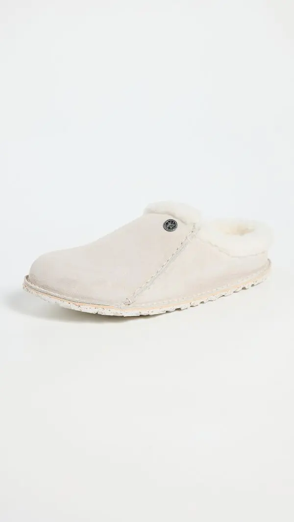 BIRKENSTOCK Zermatt Premium Shearling Clogs - Antique White/natural