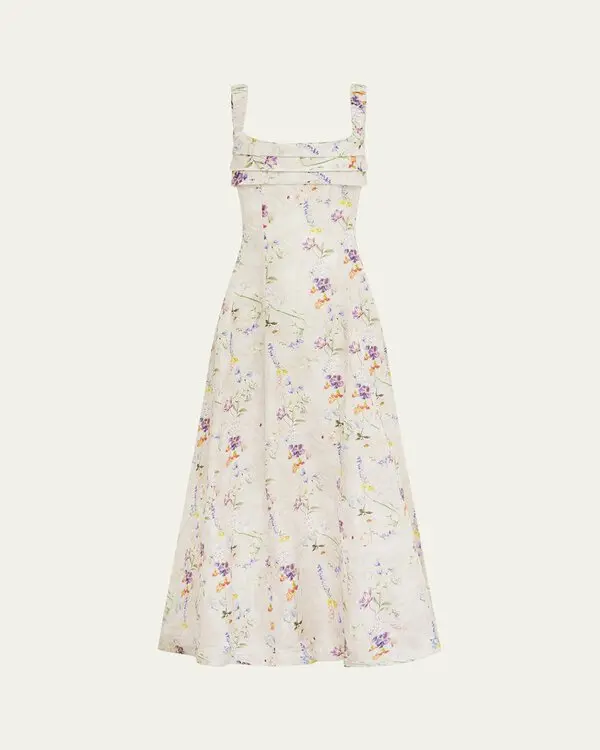 Aqua Blu Australia Adele Maxi Dress In Multi | Editorialist