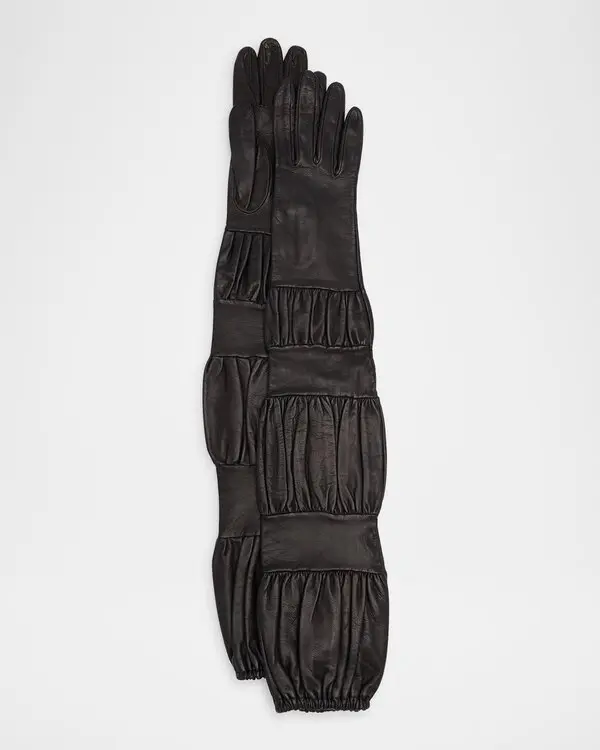 PAULA ROWAN Montserat Leather Gloves