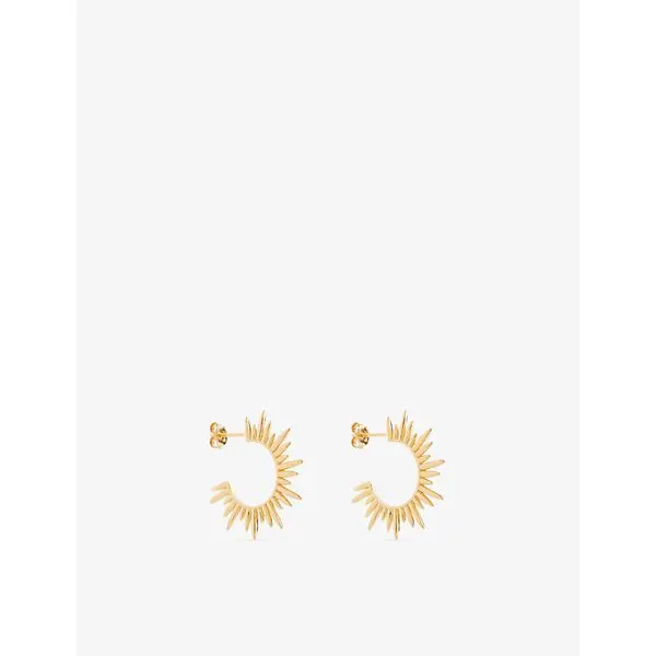 RACHEL JACKSON Electric Goddess Mini Huggie Hoop Earrings - Gold