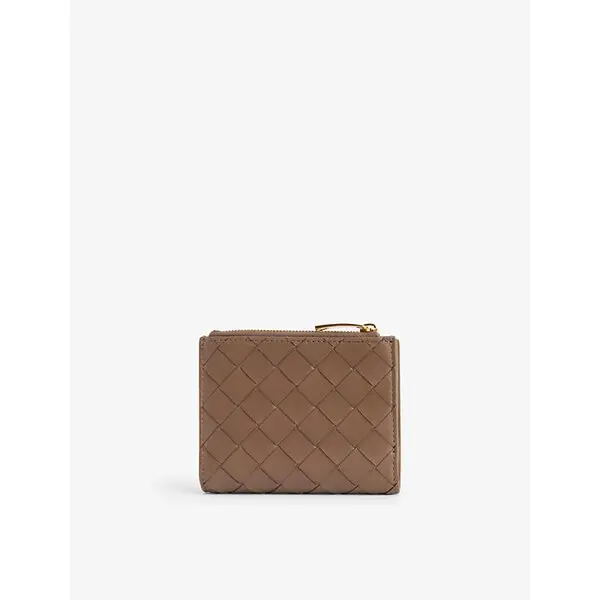 Bottega Veneta Intrecciato Small Bifold Leather Wallet