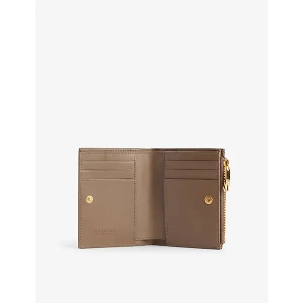 Bottega Veneta Intrecciato Small Bifold Leather Wallet