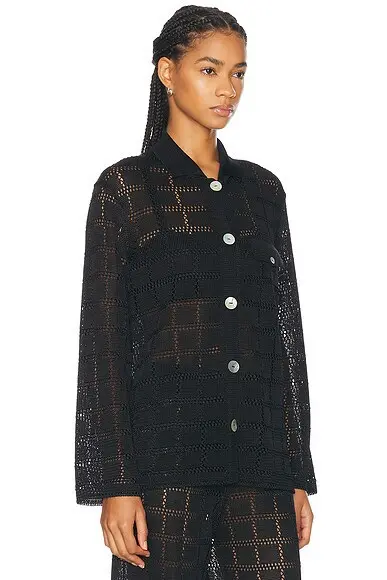 Calle Del Mar Long Sleeve Patchwork Shirt