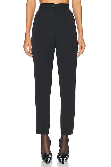 Dolce & Gabbana High Waisted Tuxedo Pant