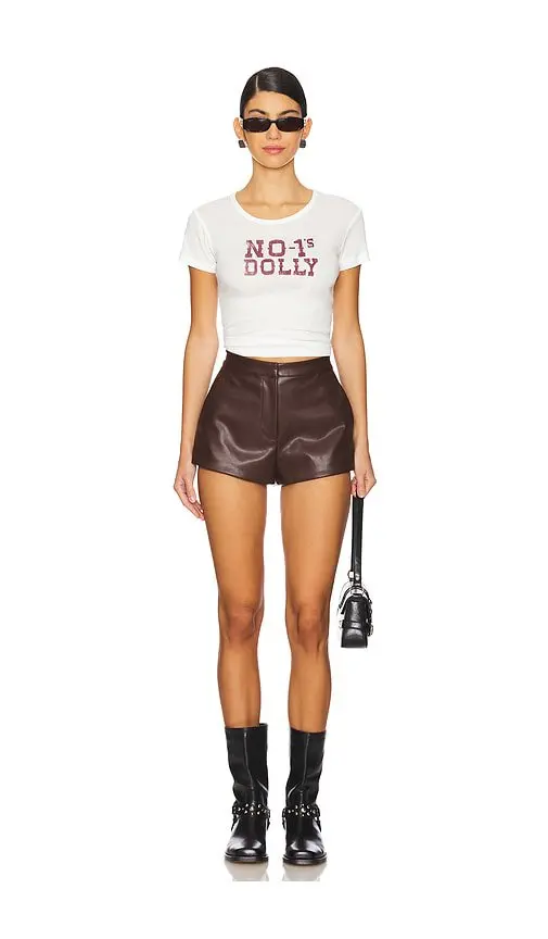 THE LAUNDRY ROOM No One's Dolly Baby Rib Tee
