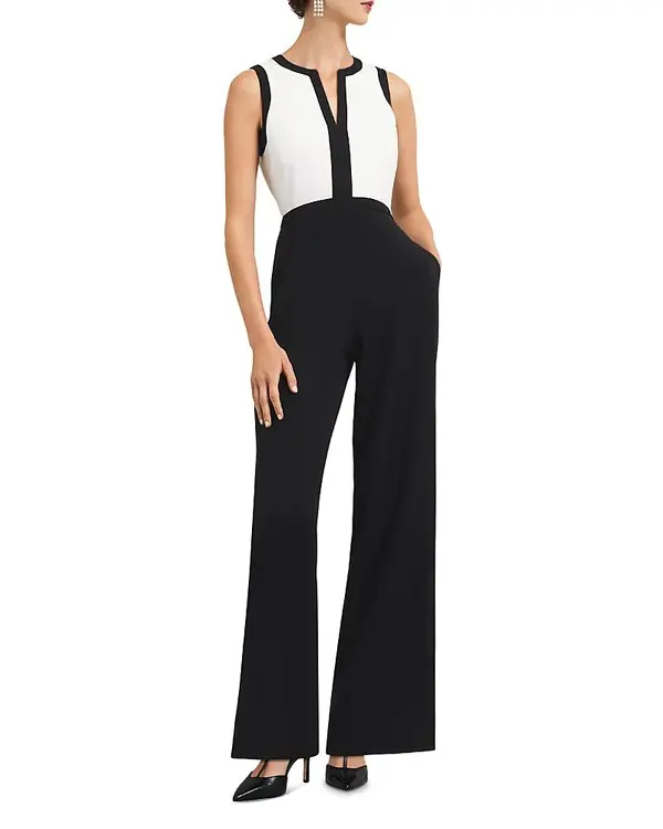 HOBBS LONDON Mannington Limited Jumpsuit - Black Ivory