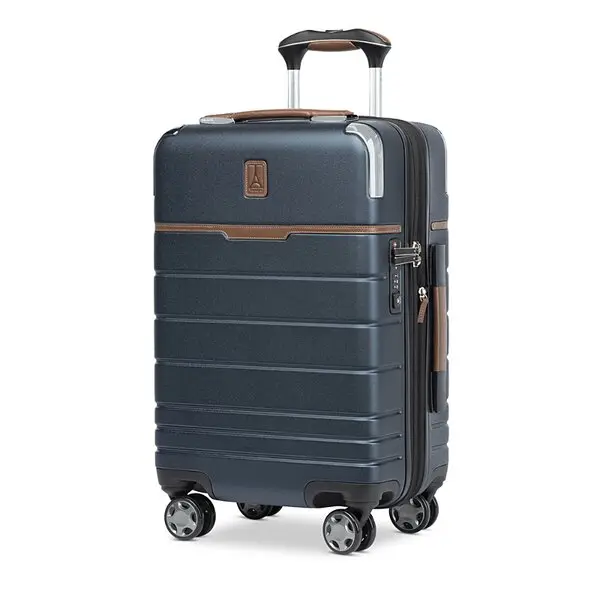 TRAVELPRO X Travel + Leisure Carry-on Expandable Spinner Suitcase - Monaco Blue