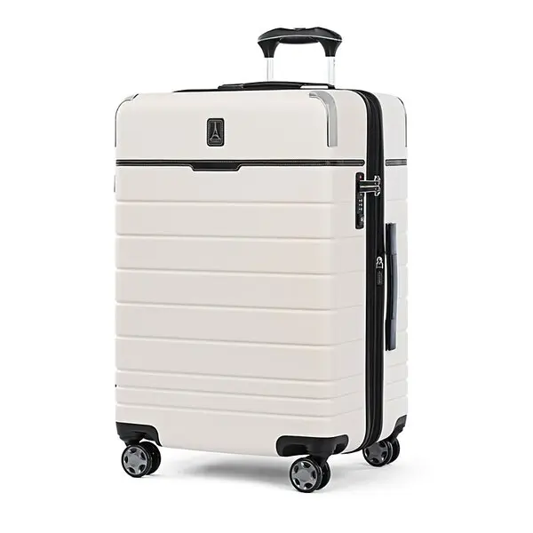 TRAVELPRO X Travel + Leisure Medium Check-in Expandable Spinner Suitcase - White Sand
