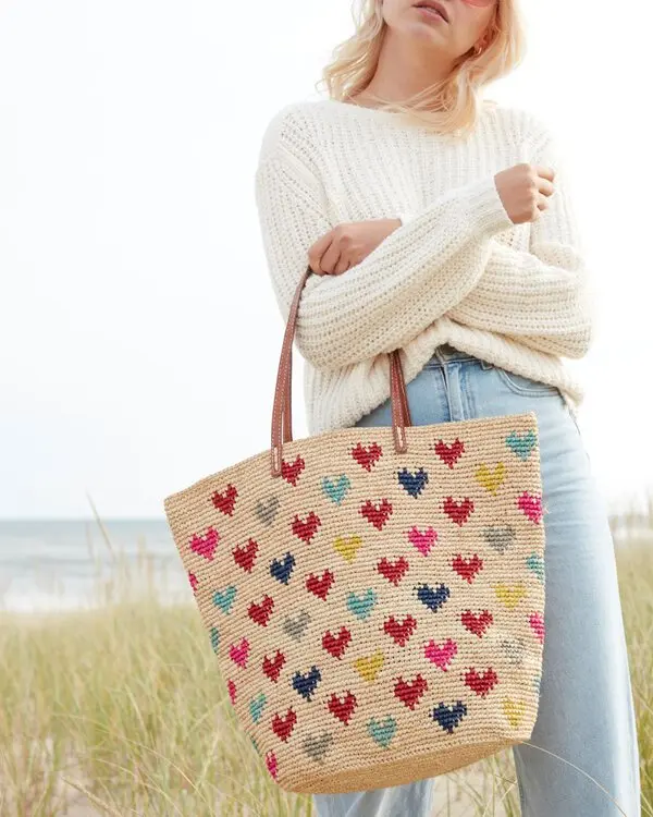 Mar Y Sol Amelie Raffia Tote