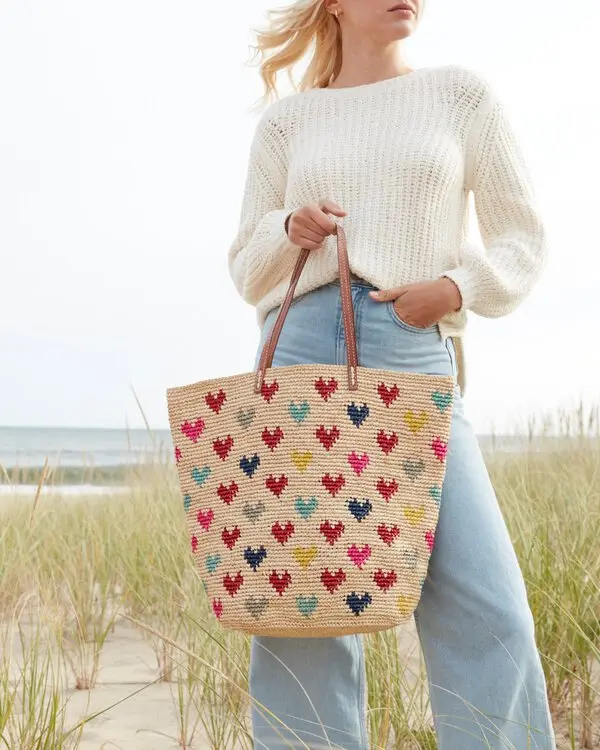 Mar Y Sol Amelie Raffia Tote