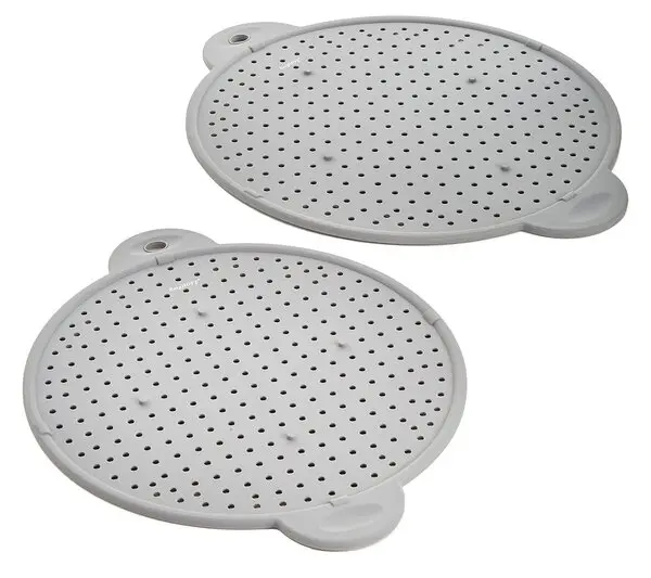 BERGHOFF 2pc Splatter Screen Set For 6' To 12.5 Pots And Pans - One-color
