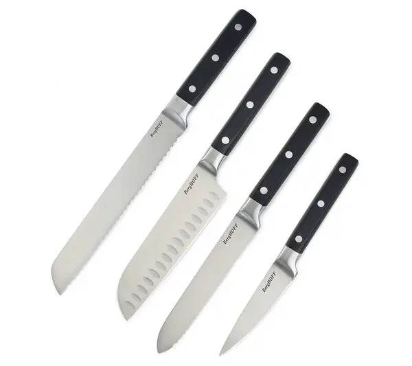 BERGHOFF Dina Gene 4pc Stainless Steel Knife Se T - Silver
