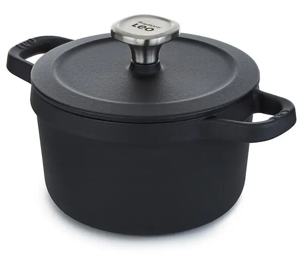 BERGHOFF Graphite Enameled Cast Iron Stock Pot , 3.2qt - One-color