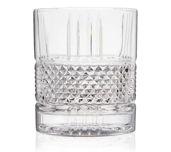 VISKI Revolve Crystal Spinning Rocks Glass - One-color
