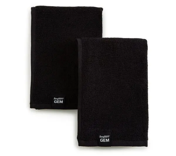 BERGHOFF Gem 100% Cotton 2 Piece Kitchen Towel Et - One-color