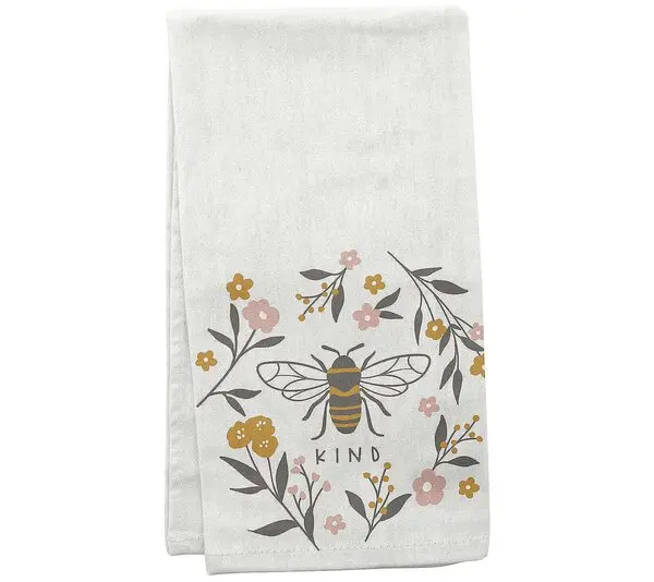 KARMA GIFTS Karma Flora Tea Towel