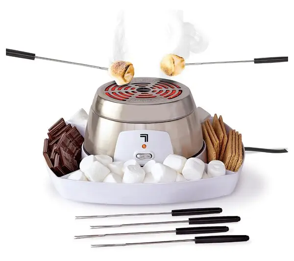 SHARPER IMAGE Electric Smores Maker Set
