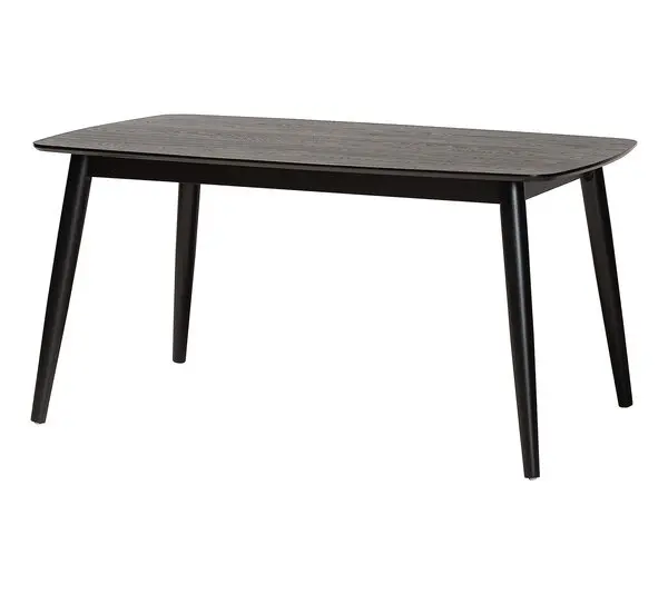 BAXTON STUDIO Flora Wood Dining Table