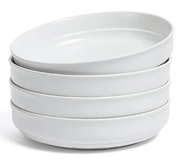OVERANDBACK Over&back Rimmed 32oz Semi-matte Stoneware Dinn Er Bowls - One-color