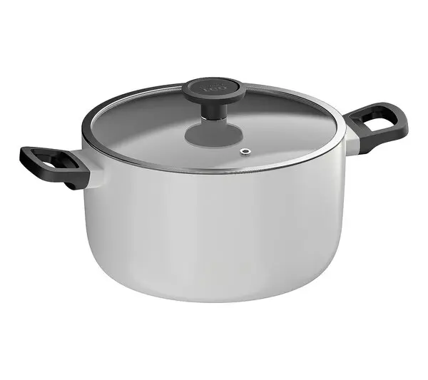 BERGHOFF Glints Nonstick Recycled Aluminum Stoc Kpot 9.5',5.9qt - One-color
