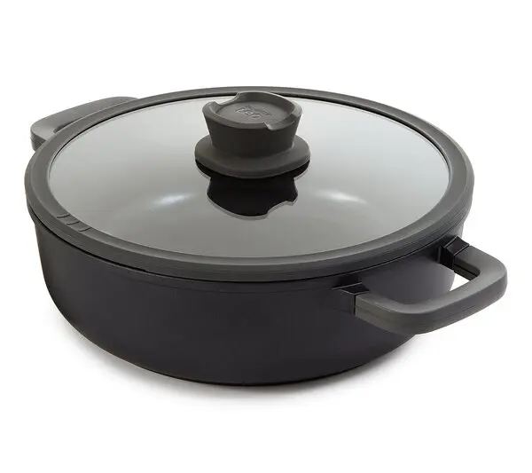 BERGHOFF Stone+ Nonstick 11' 5qt Saute Pan With Lid 2-handle - One-color