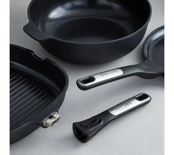 BERGHOFF Phantom 3-pc Nonstick Ceramic Specialt Y Cookware Set