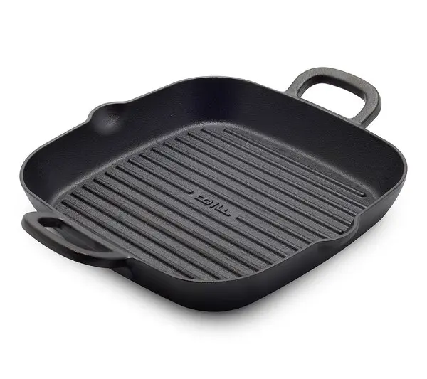 BOBBY FLAY BY GREENPAN 11' Cast Iron Square Gri Ll Pan - One-color