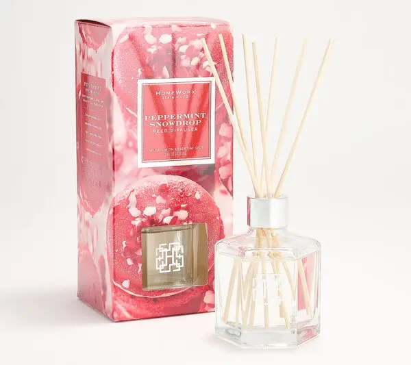 HOMEWORX BY SLATKIN + CO. As Is S/2 Festive Reed Diffusers - One-color