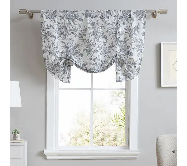 Laura Ashley Annalise 50x25 Floral Window Valan Ce - One-color