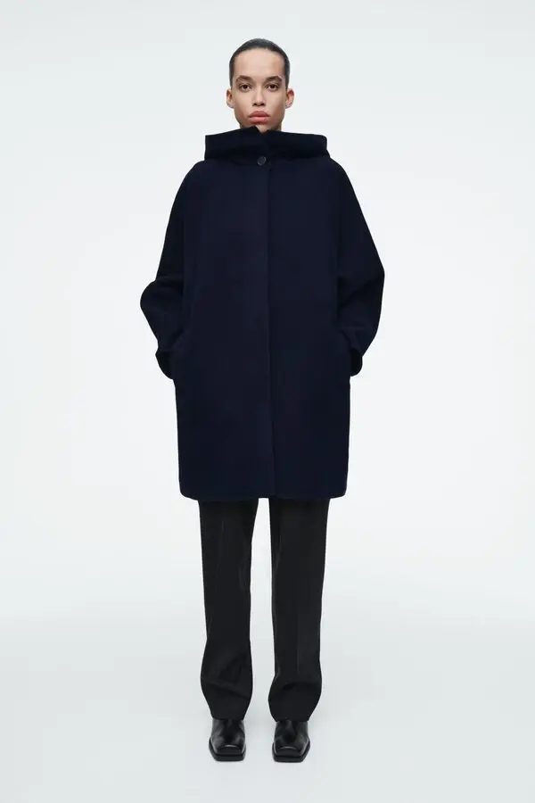 Cos Oversized Double-faced Wool Coat
