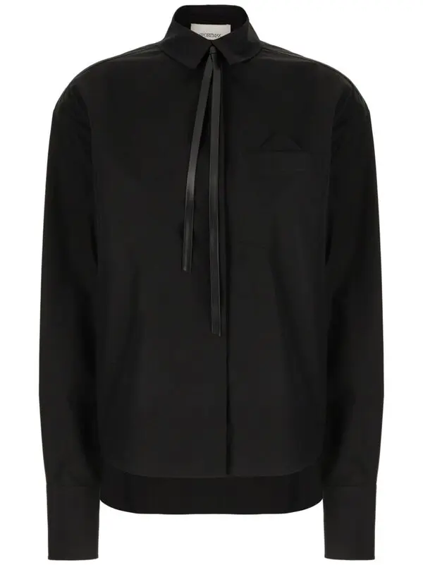 Sportmax Wool Shirt - Black