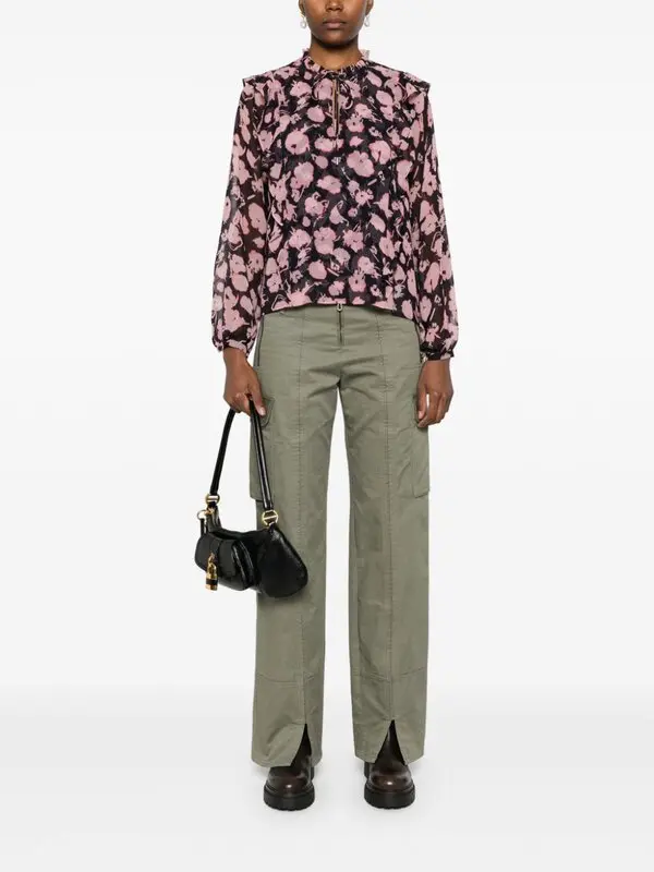 BOSS Floral-print Blouse