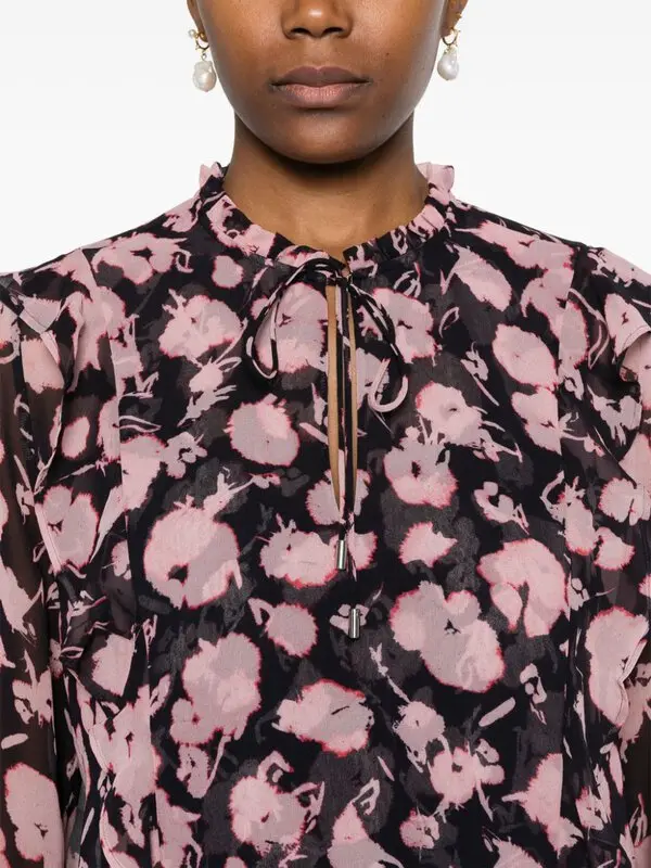 BOSS Floral-print Blouse