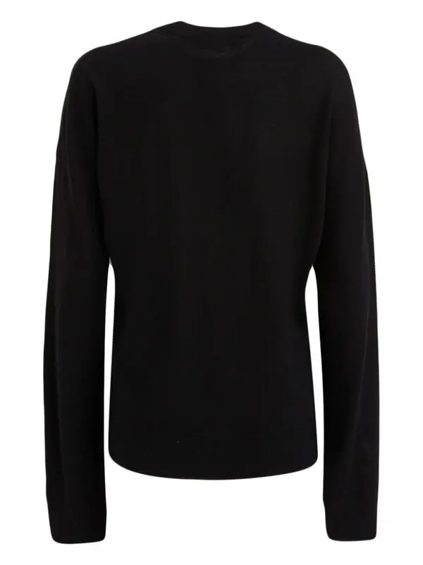 JW Anderson Logo-print Jumper - Black