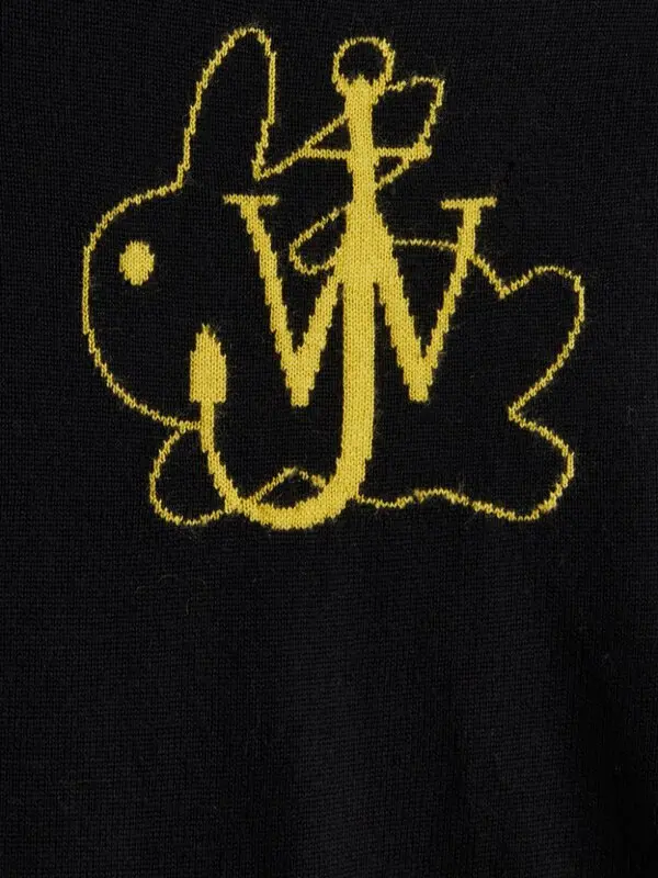 JW Anderson Logo-print Jumper - Black