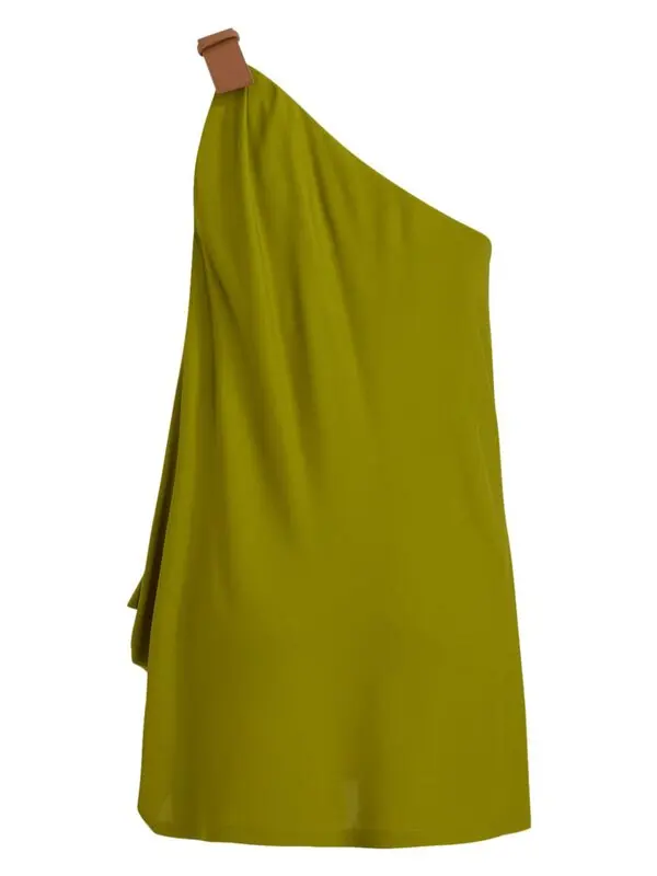 Alberta Ferretti One-shoulder Dress