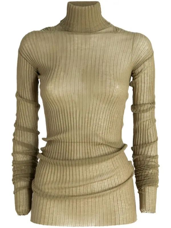QUIRA High Neck Sweater