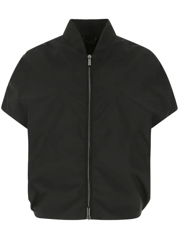 MOORER Short-sleeved Jacket - Black