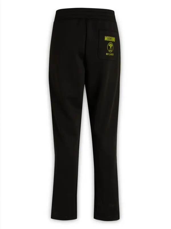 Moschino Elasticated Waistband Trousers - Black