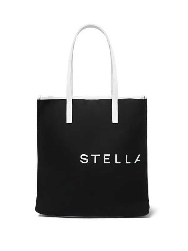 Stella McCartney Logo-print Tote - Black