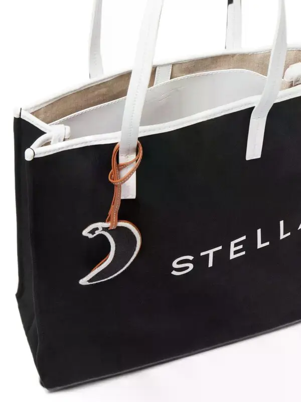 Stella McCartney Logo-print Tote - Black