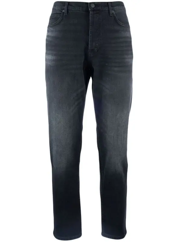 Hugo Logo-patch Tapered Jeans - Black