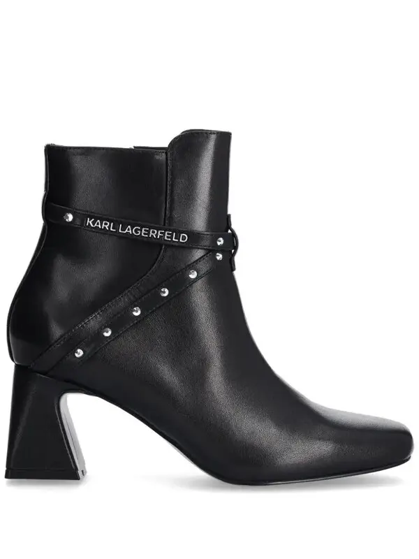 Karl Lagerfeld 65mm Beata Leather Boots
