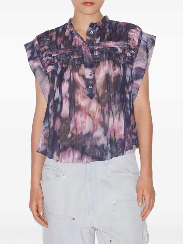 MARANT ETOILE Leaza Top - Purple